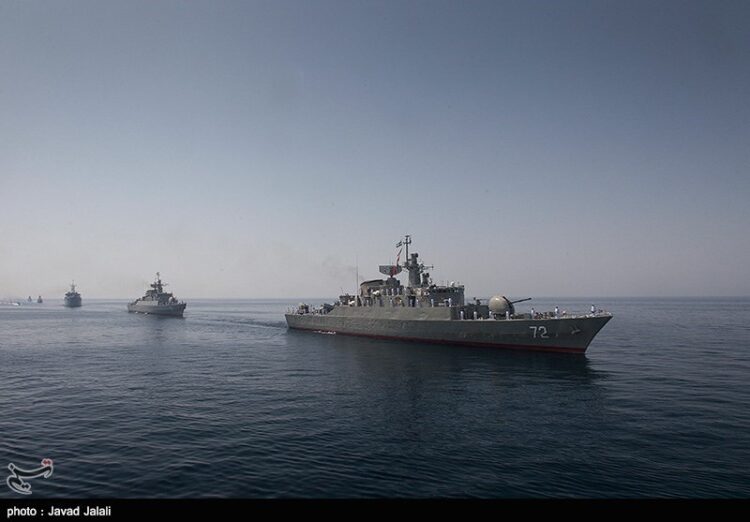 Iran Shifts Its Naval Pieces with Alborz Destroyer Sailing into the Red ...