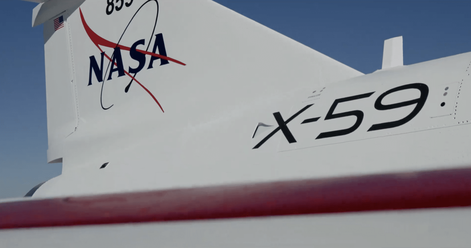 X-59 Supersonic Jet Unveiled at Lockheed Martin's Skunk Works – SOFX