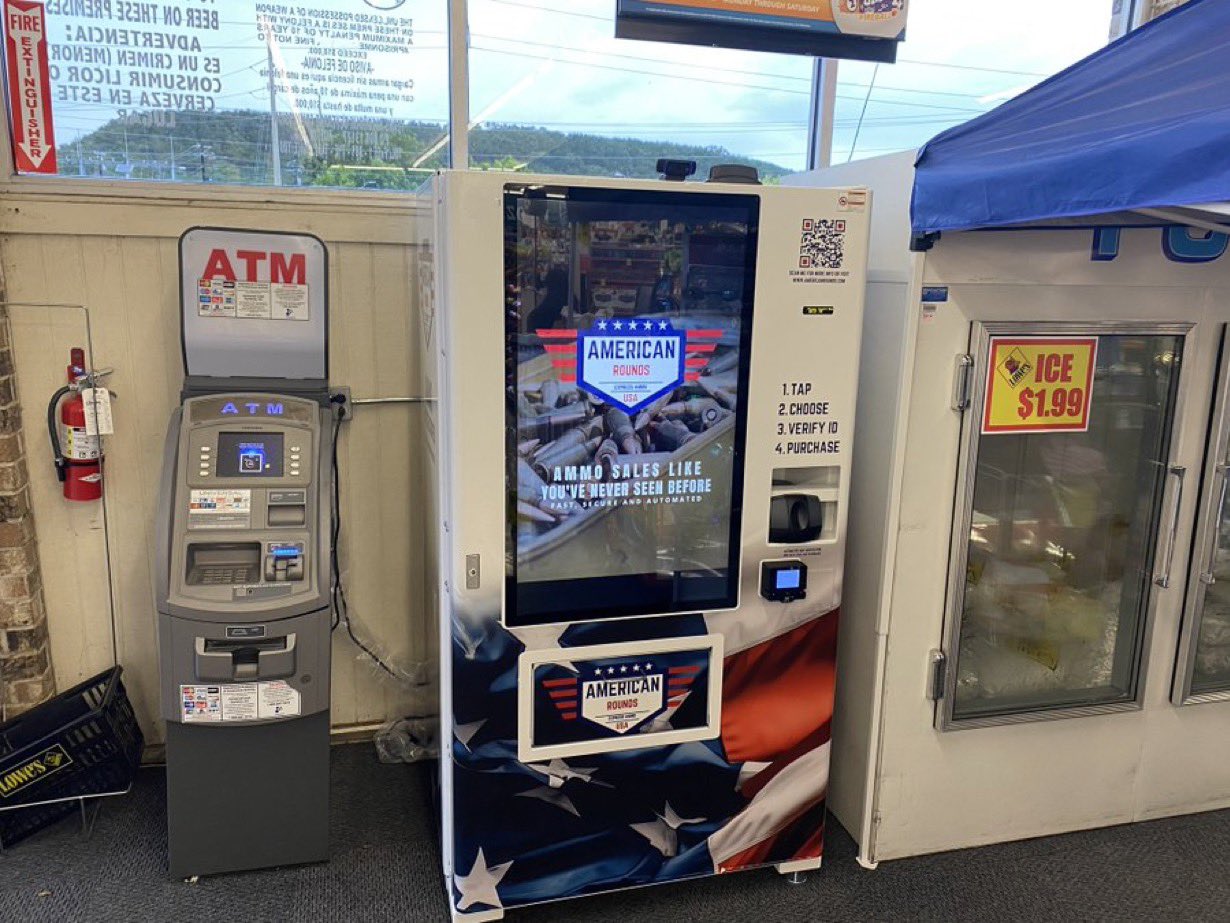 Supermarkets Introduce AI-Powered Ammo Vending Machines – SOFX