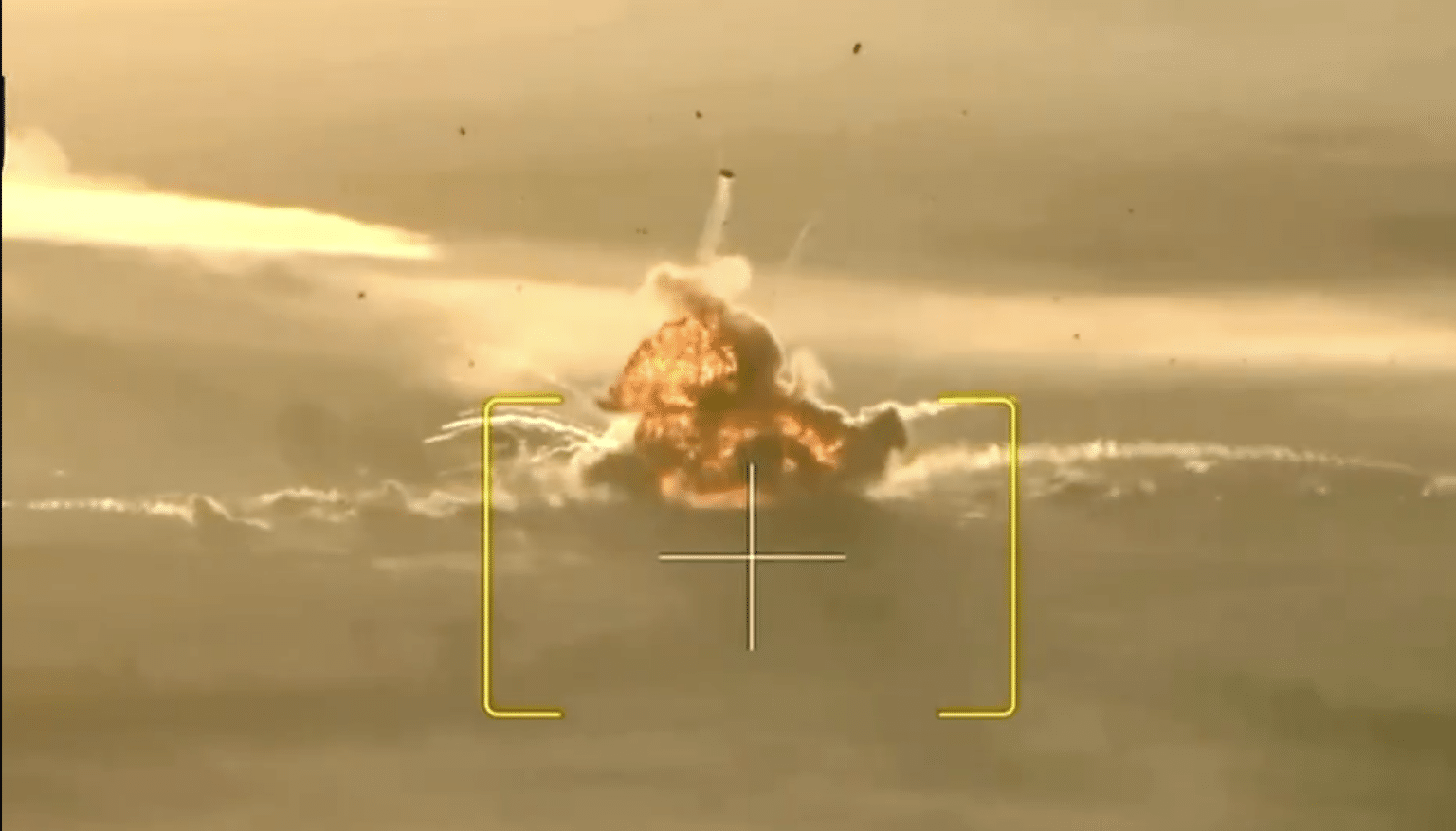 Ukrainian FPV Drone Strikes Russian Tank, Producing Dramatic Turret ...