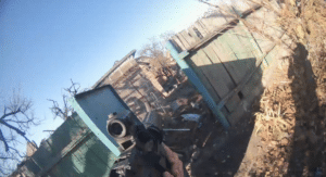 Graphic Helmet Footage Captures Intense Hand-to-Hand Combat between ...