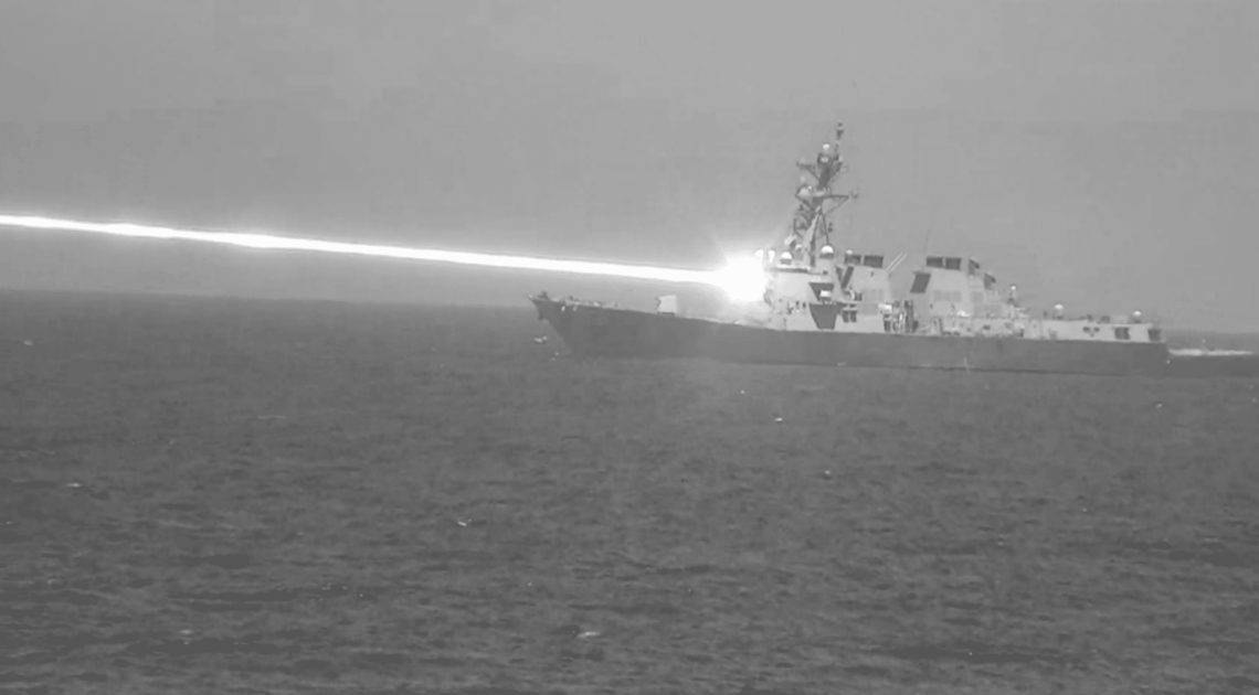 USS Preble Successfully Tests HELIOS Laser Weapon System Against Aerial ...