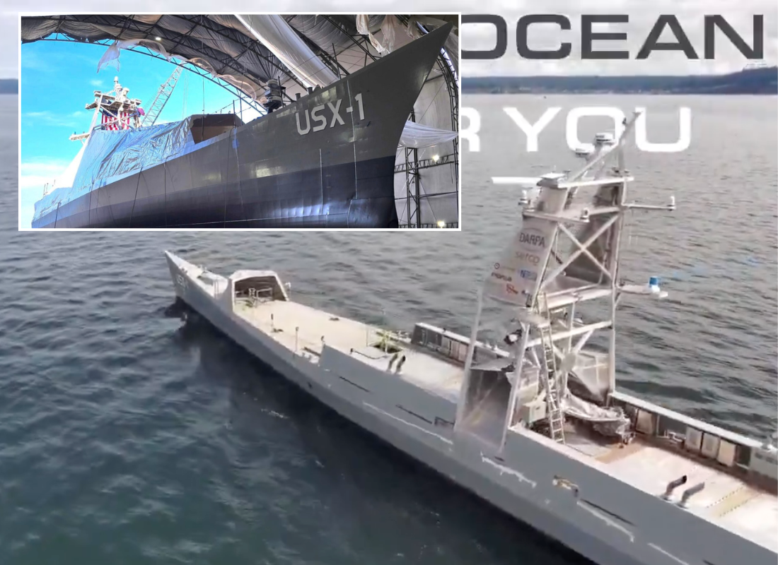 DARPA Christens Fully Autonomous Vessel USX-1 Defiant – SOFX