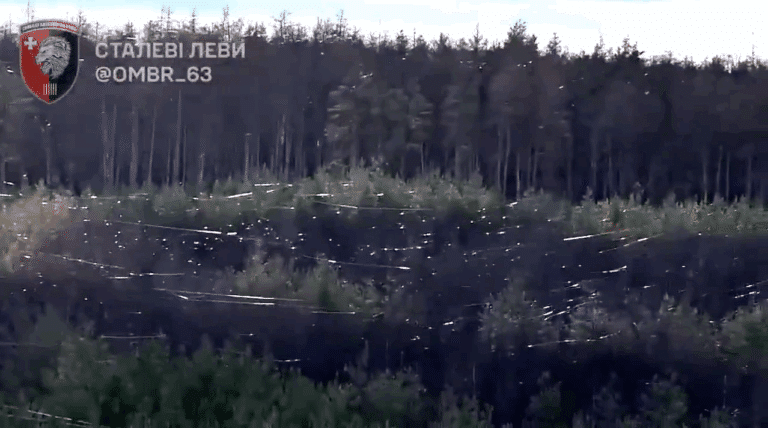 Ukraine Deploys Rotating Barbed-Wire Barriers to Counter Fiber-Optic ...