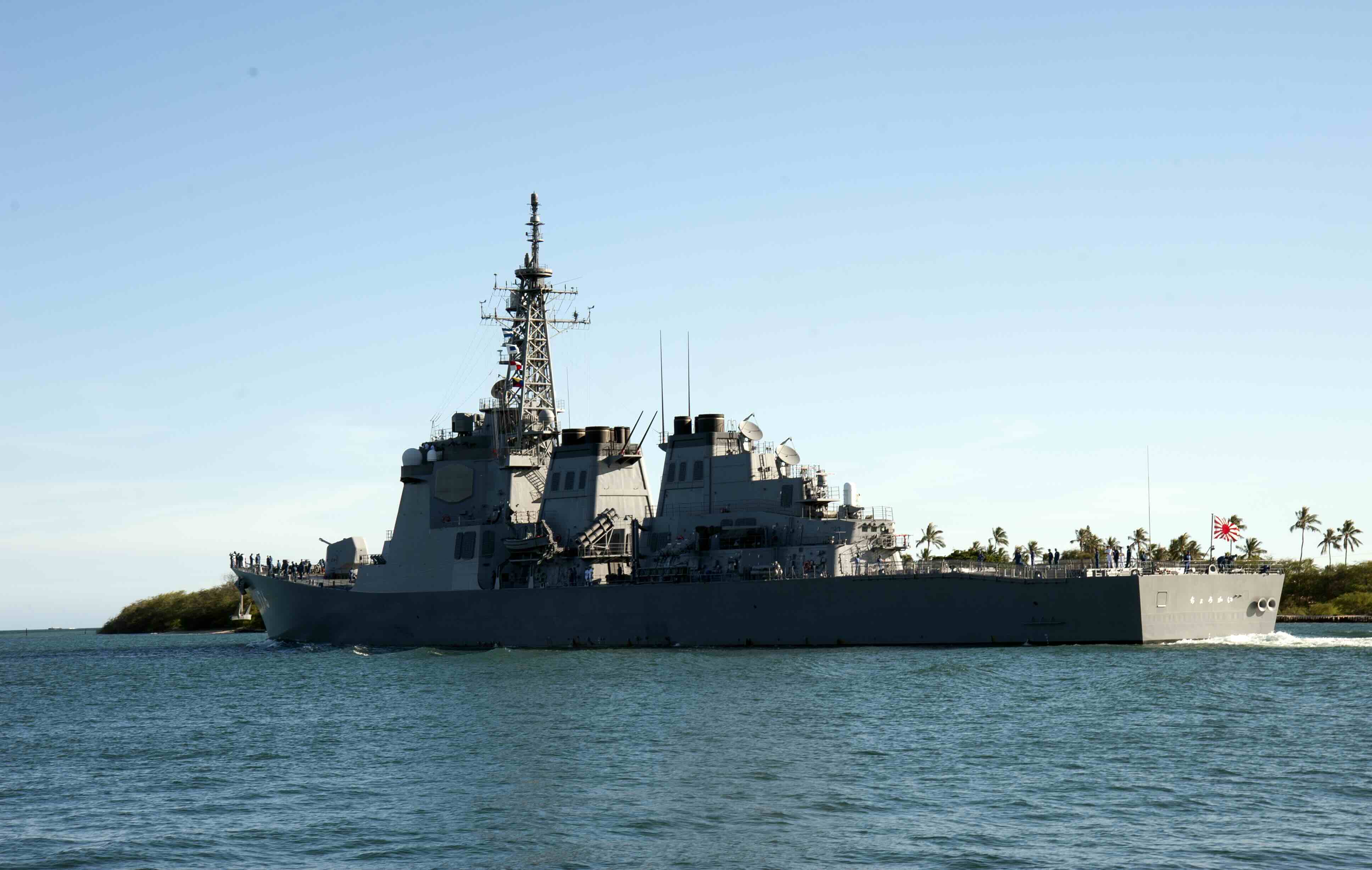 Japanese Destroyer Chokai Departs for San Diego for Tomahawk Training ...