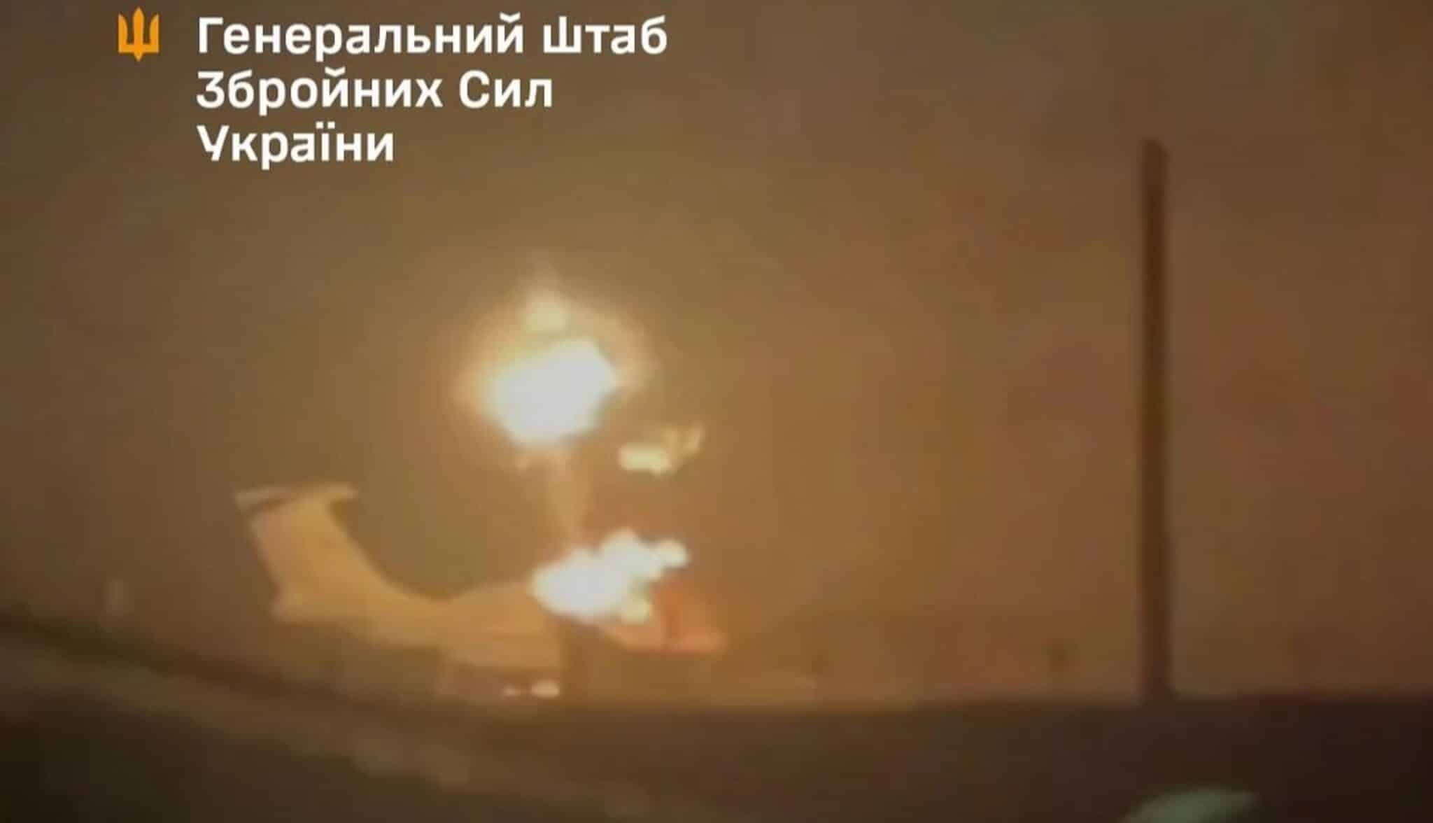 Ukraine Destroys Russia’s A-60 Laser Aircraft in Taganrog Strike, Says ...