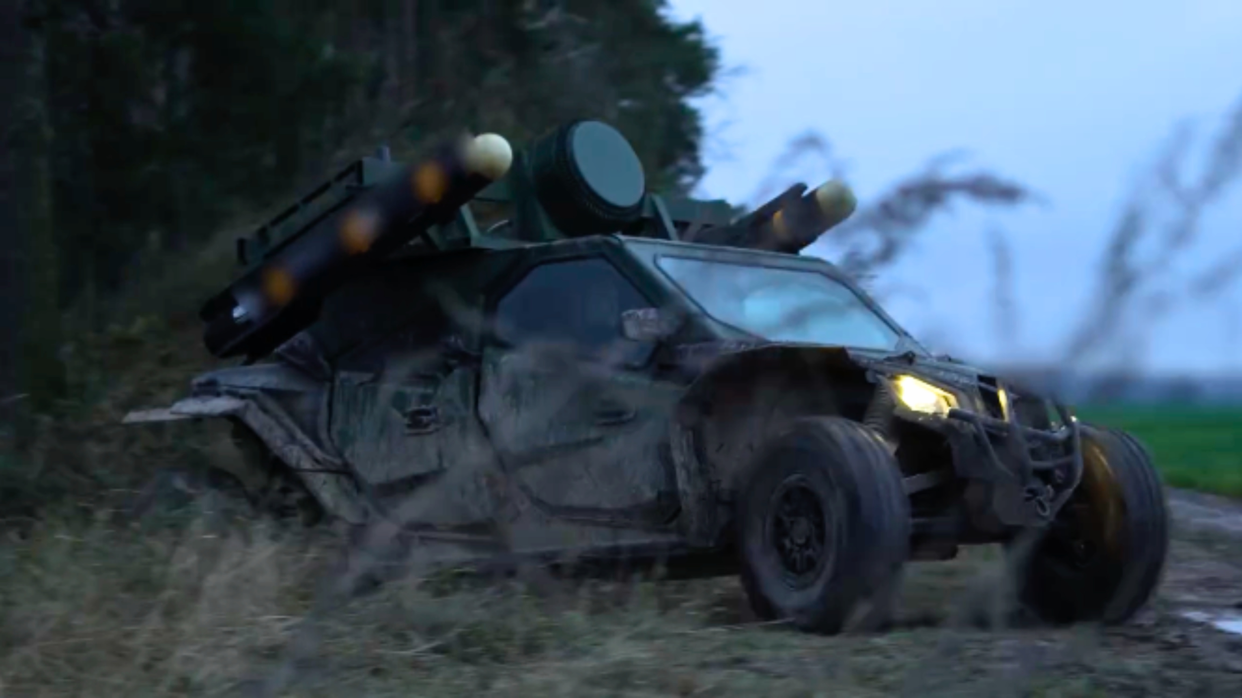 US-Made Tempest Air Defense System First Spotted with Hellfire Missiles ...