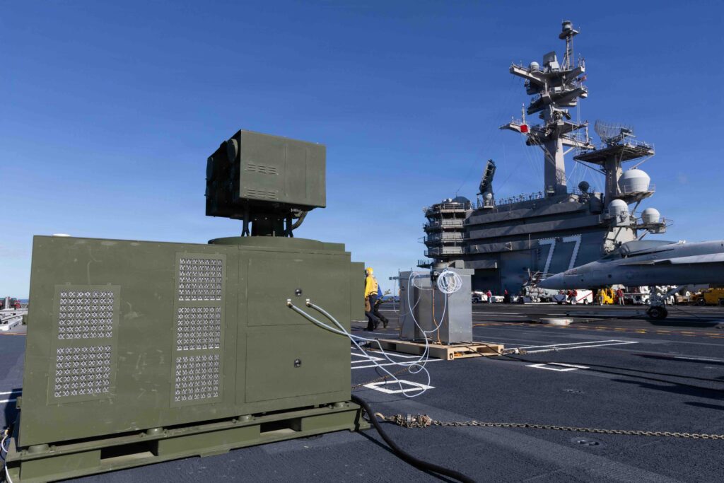 Navy Discloses Six-Month-Old Carrier Laser Test as Vice CNO Resists ...