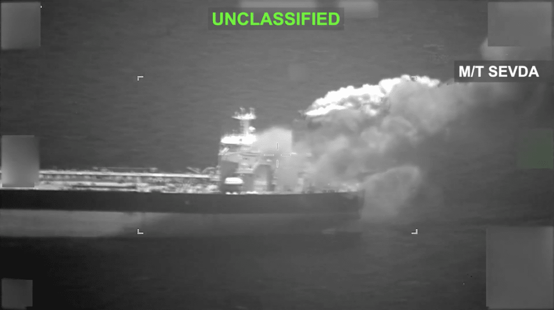 Super Hornets Drops Precision Bombs Down Smokestacks of Iranian Tankers ...