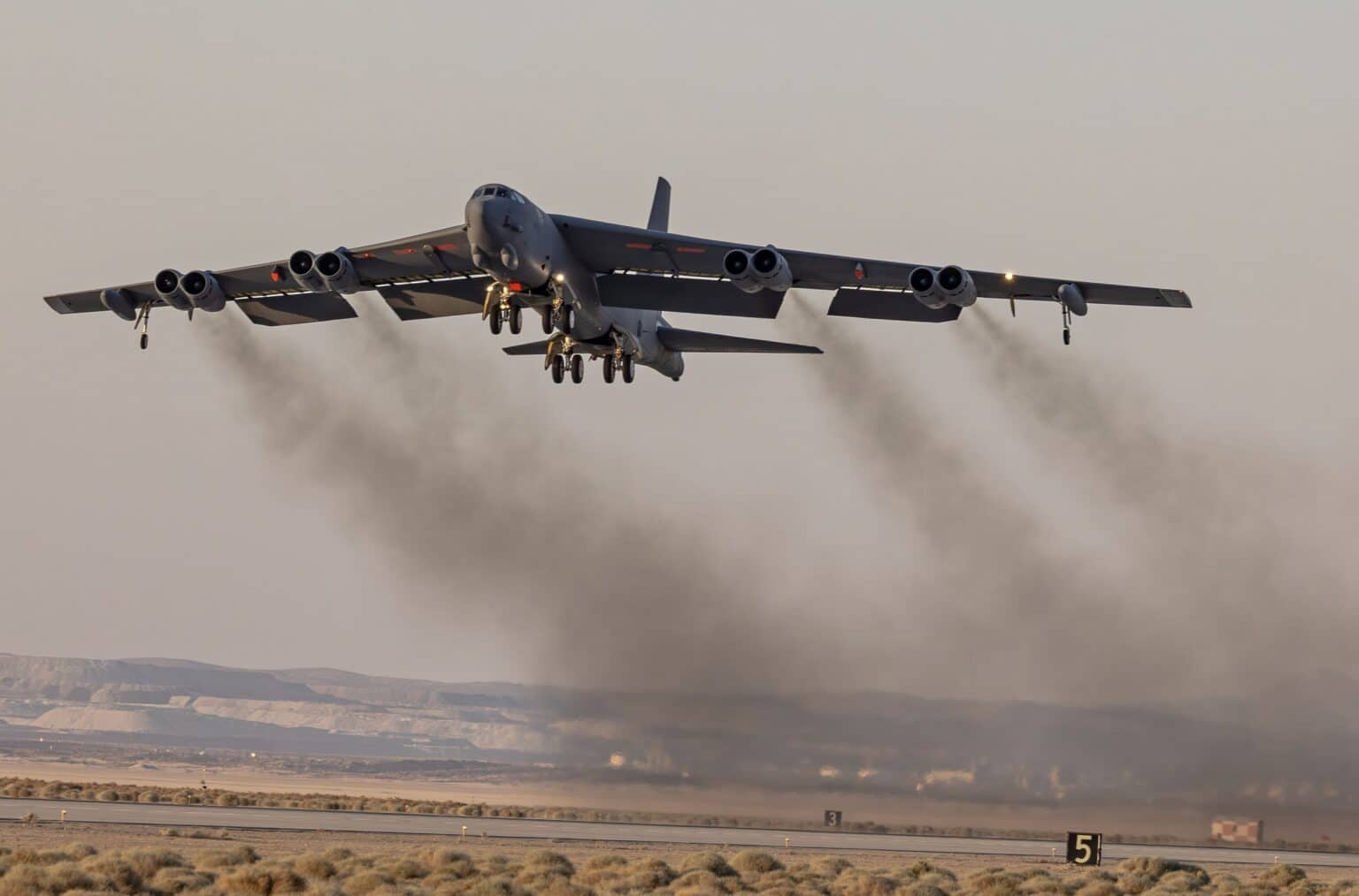 B-52 Crash at Edwards Kills Eight, Destroys Primary Radar Test Aircraft ...