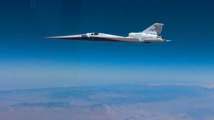 NASA's X-59 ‘Quiet’ Supersonic Jet Breaks the Sound Barrier for the ...