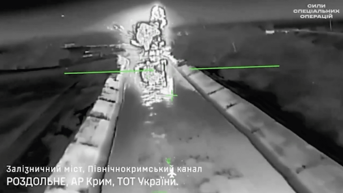 Ukrainian Special Forces Claim Destruction of Strategic Crimean Railway ...